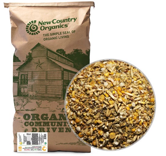 NCO Layer Feed NC, 50# | The Fancy Chicken Farm Company, LLC